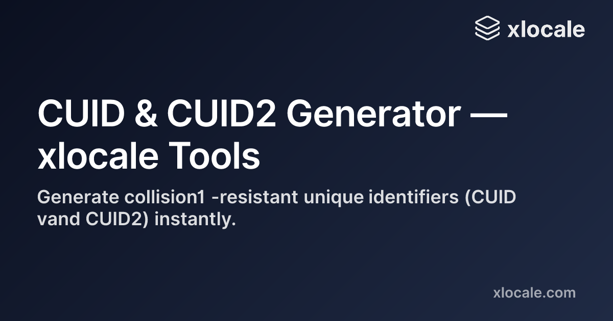 xlocale - Developer Tools for the Modern Web